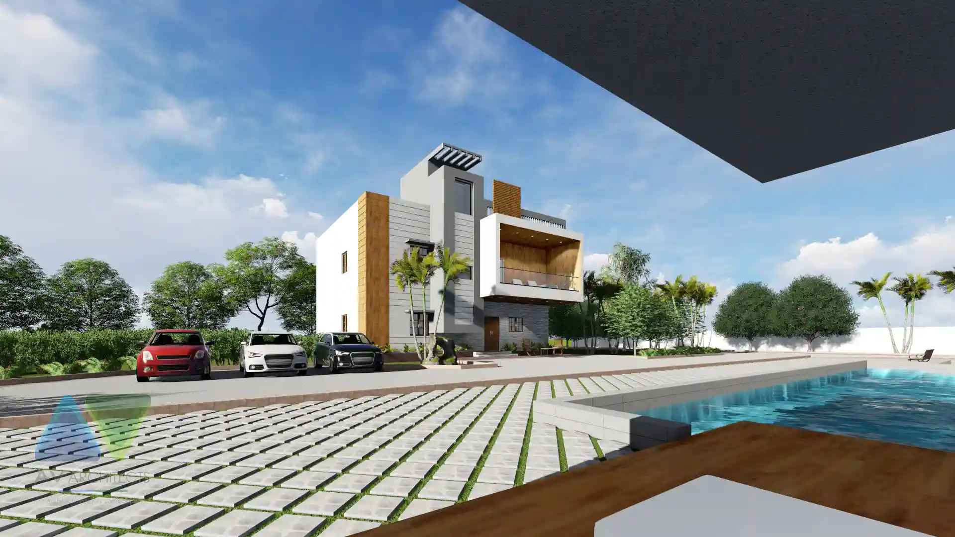 Tanjore Residence Architecture Project | AV Architects